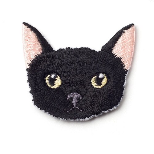Iron-on Patch CAT - Etsy