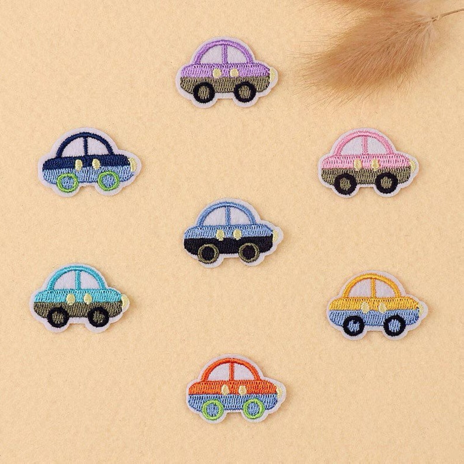 3 PIECES Embroidered car patch iron on patch cars custom car | Etsy