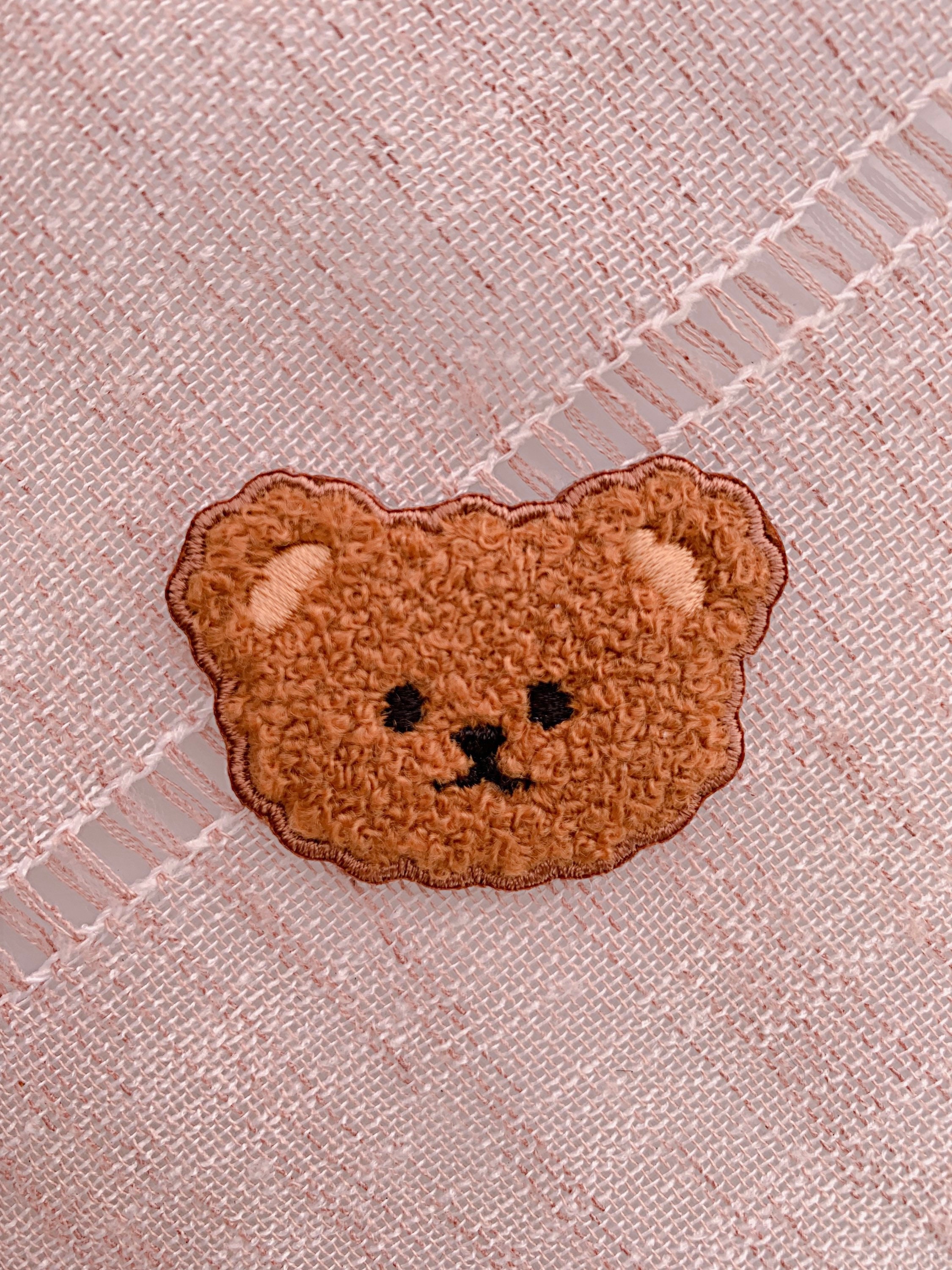 Bear Patch Fluffy Patch Self Adhesive Patch Cute Patch DIY - Etsy