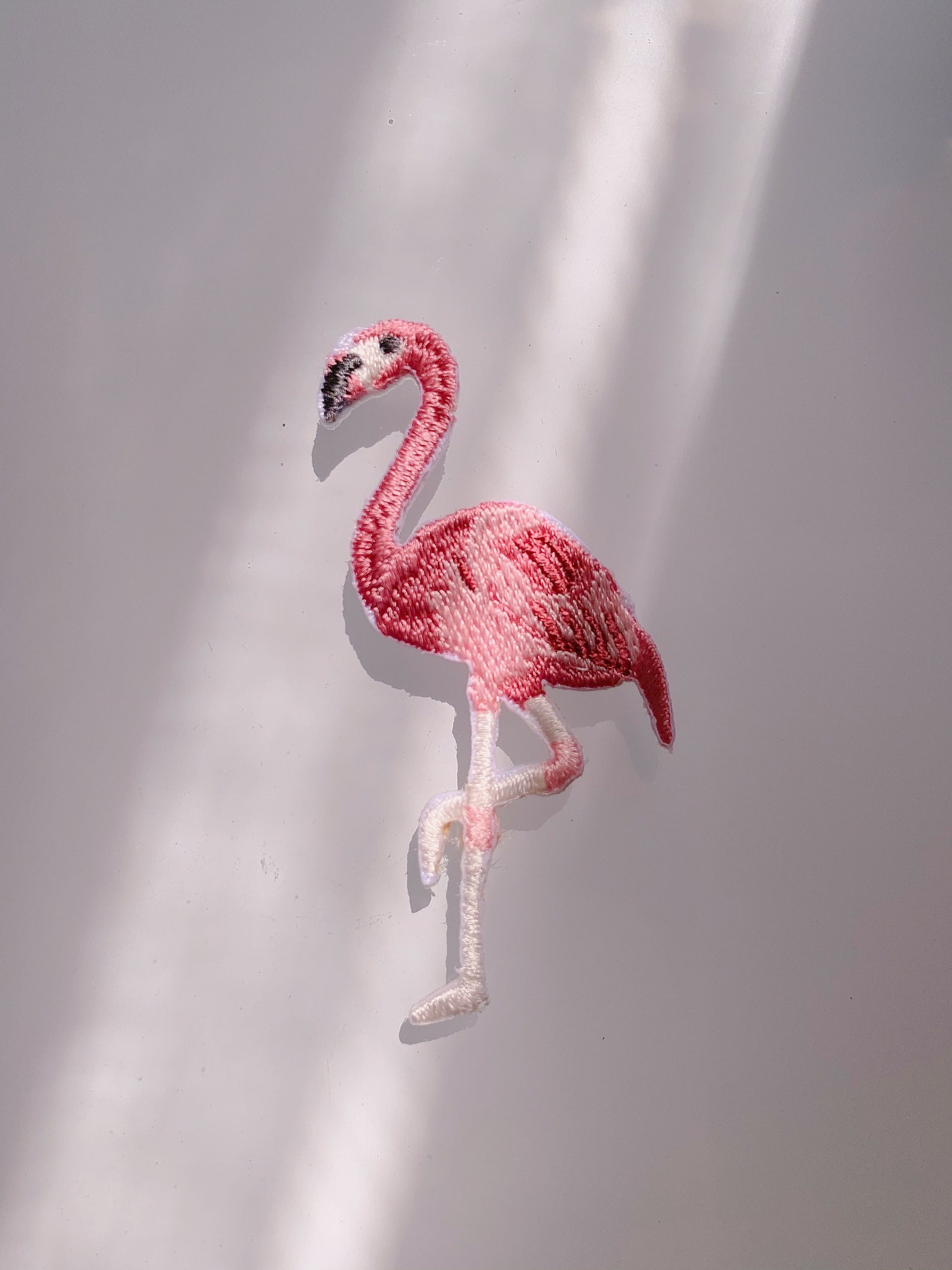Cute Flamingo Iron on Patch, Bird Applique - Etsy