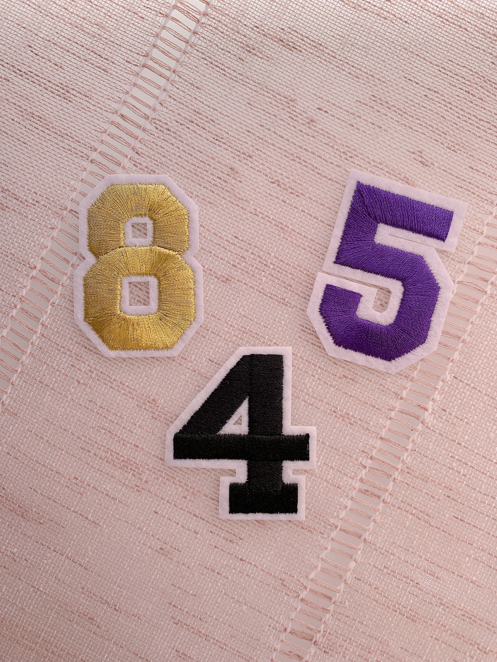 Number Patch Iron on Number Patch Iron on Patch Custom - Etsy