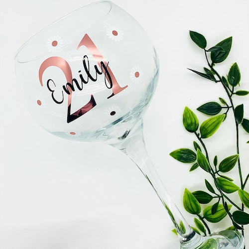 21st Birthday Engraved Beer Glass Finally 21 Personalized - Etsy