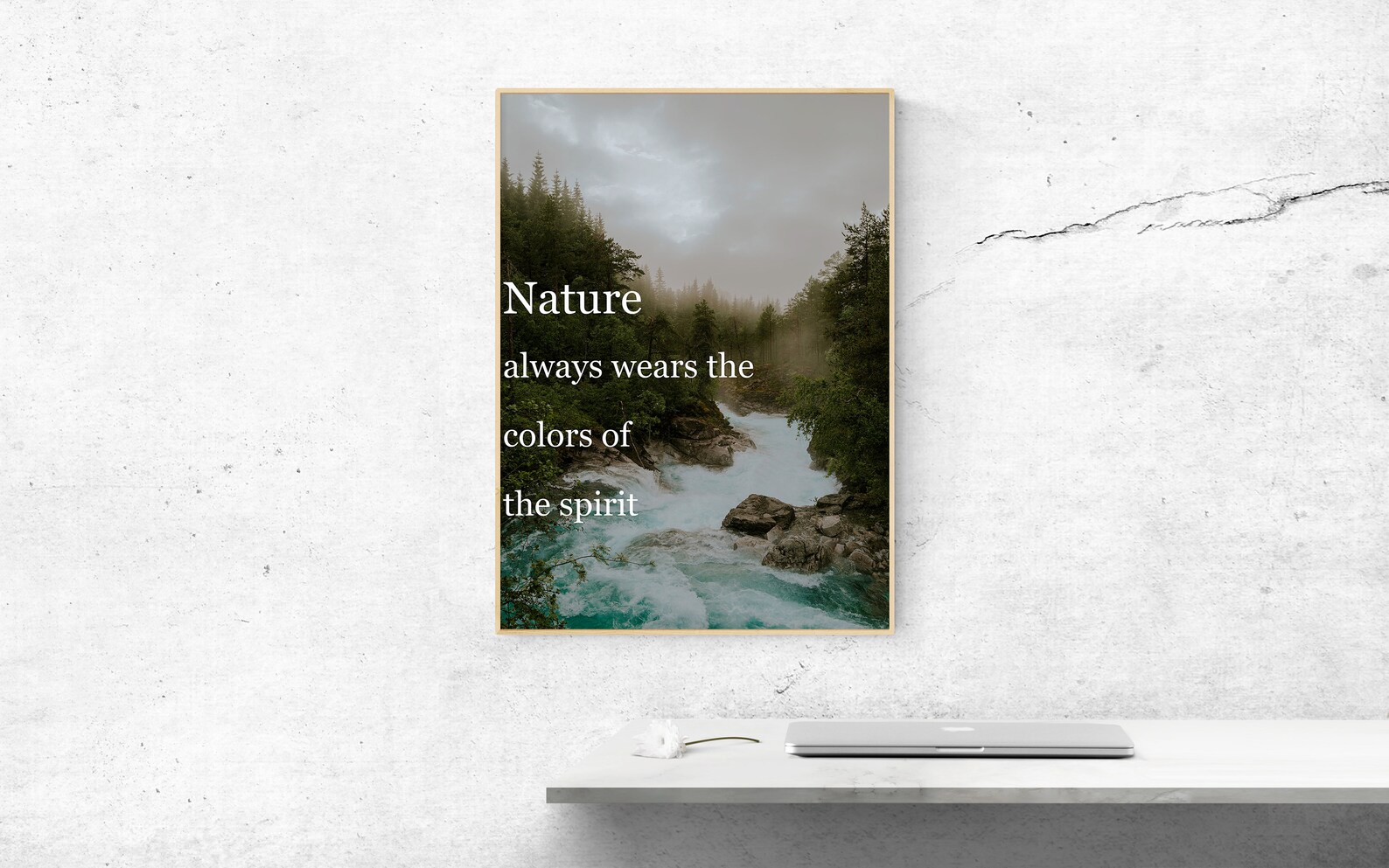 Nature Art , Printable Wall Art , Motivational Poster , Colorful Wall ...