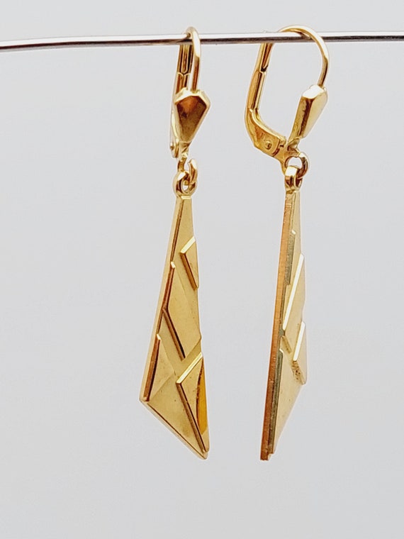 Nostalgic doublé earrings double jewelry antique earr… - Gem