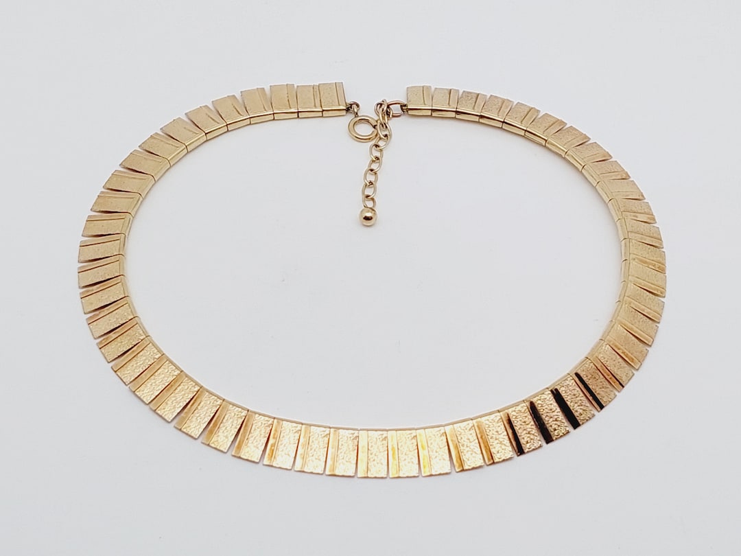 Amerik Double Necklace Antique Costume Jewelry Gold Plated Antique ...