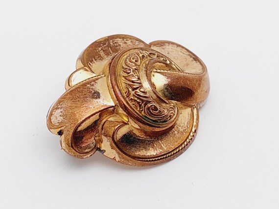 Antique Biedermeier double brooch with rocailles and … - Gem