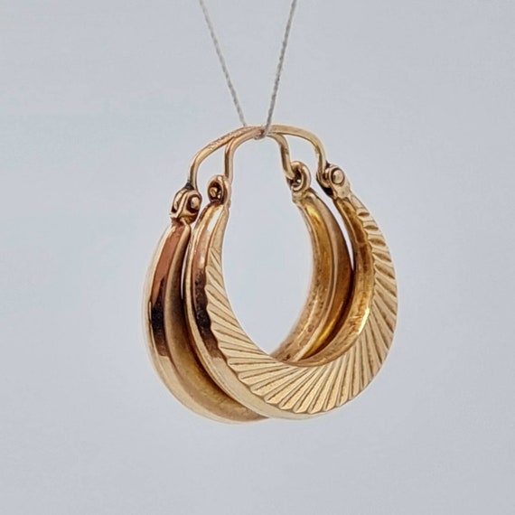 Nostalgic 8k 333 Gold Earrings Earrings Diamond - Gem