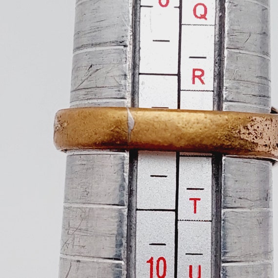 Size 20 60 Antique signet ring double green stone blo… - Gem