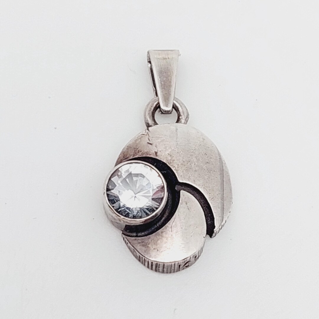 Vintage 70s Scandinavia Finland Jewelry 925 Silver Pendant Real Jewelry ...