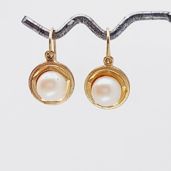 Nostalgic doublé earrings double jewelry antique earr… - Gem