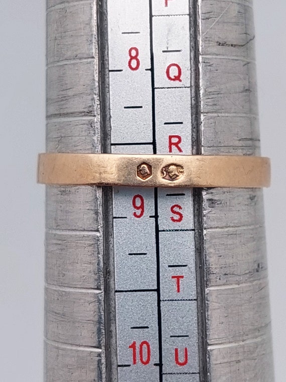 Antique 333 gold rings Biedermeier with coral - Gem