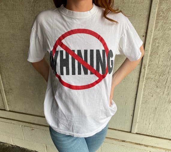 No Whining, Funny, Humorous, Button-Up, 1987, Key Cha… - Gem
