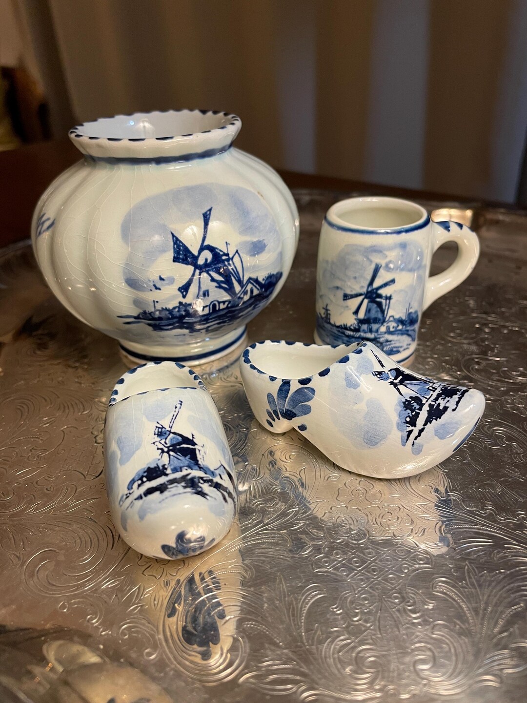 Vintage Delft Holland Ceramic Collection by De Delftse Pauw and Delft ...