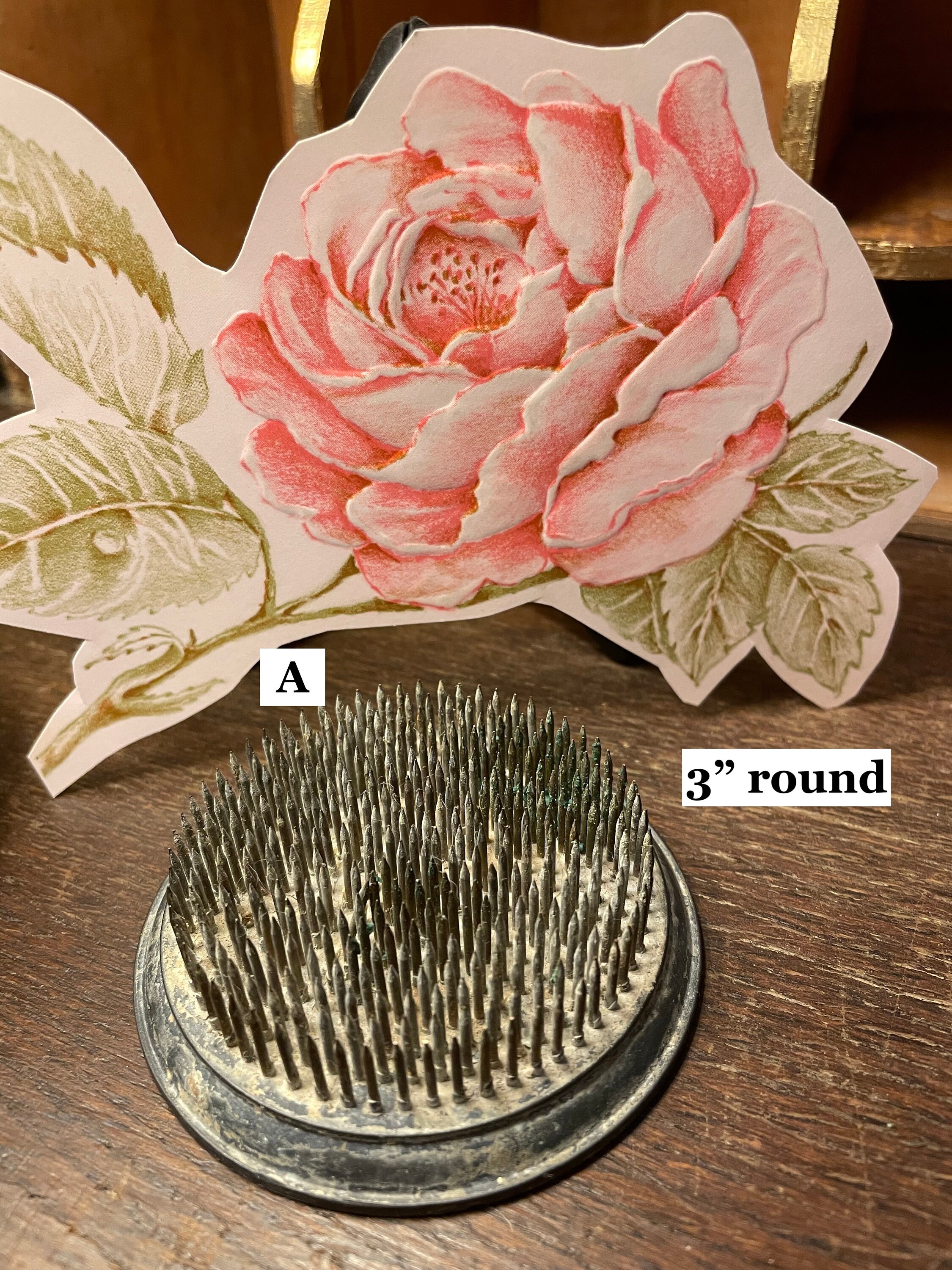 Vintage Pin Needle Flower Frogs Floral Arrangers Holders - Etsy