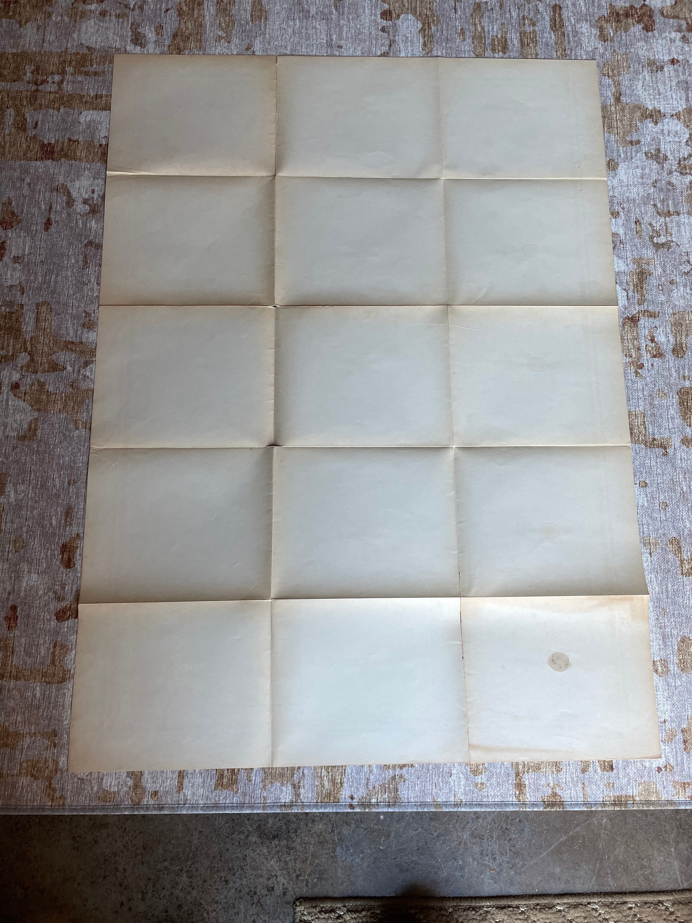 Vintage 1944 Hammond's Air Age Map of the World 44x32 - Etsy