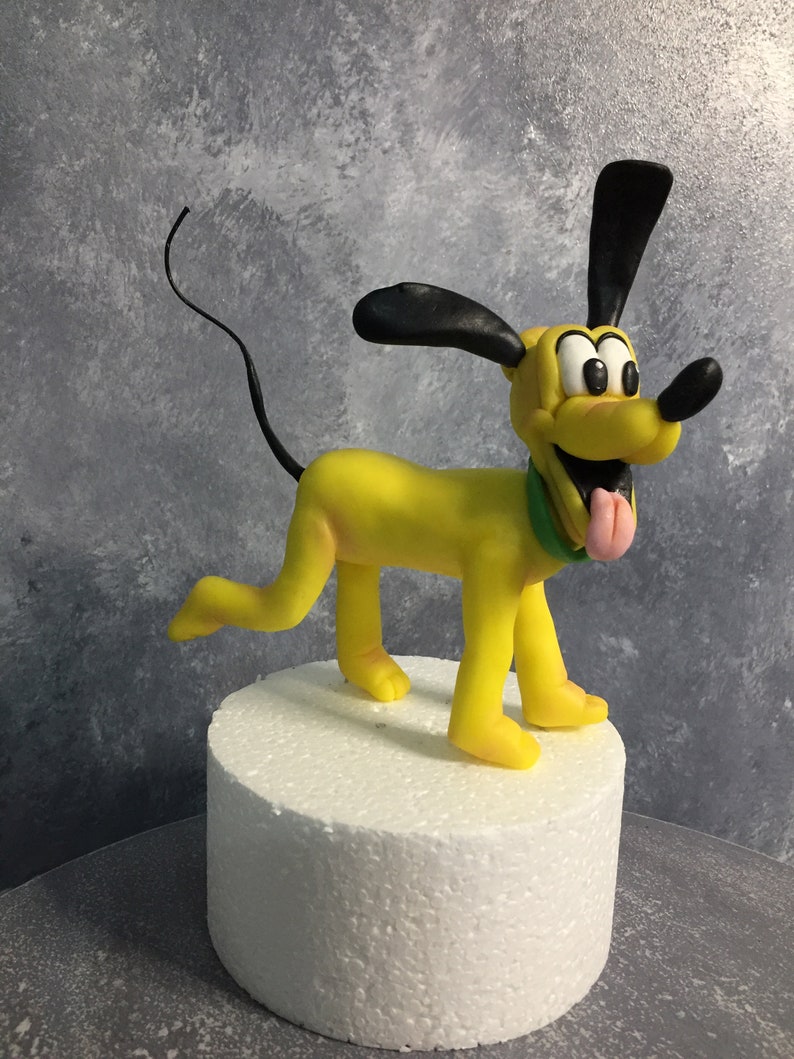 8x 10 Cm Pluto Disney Character /topper/fondant Cake/gift,happy ...