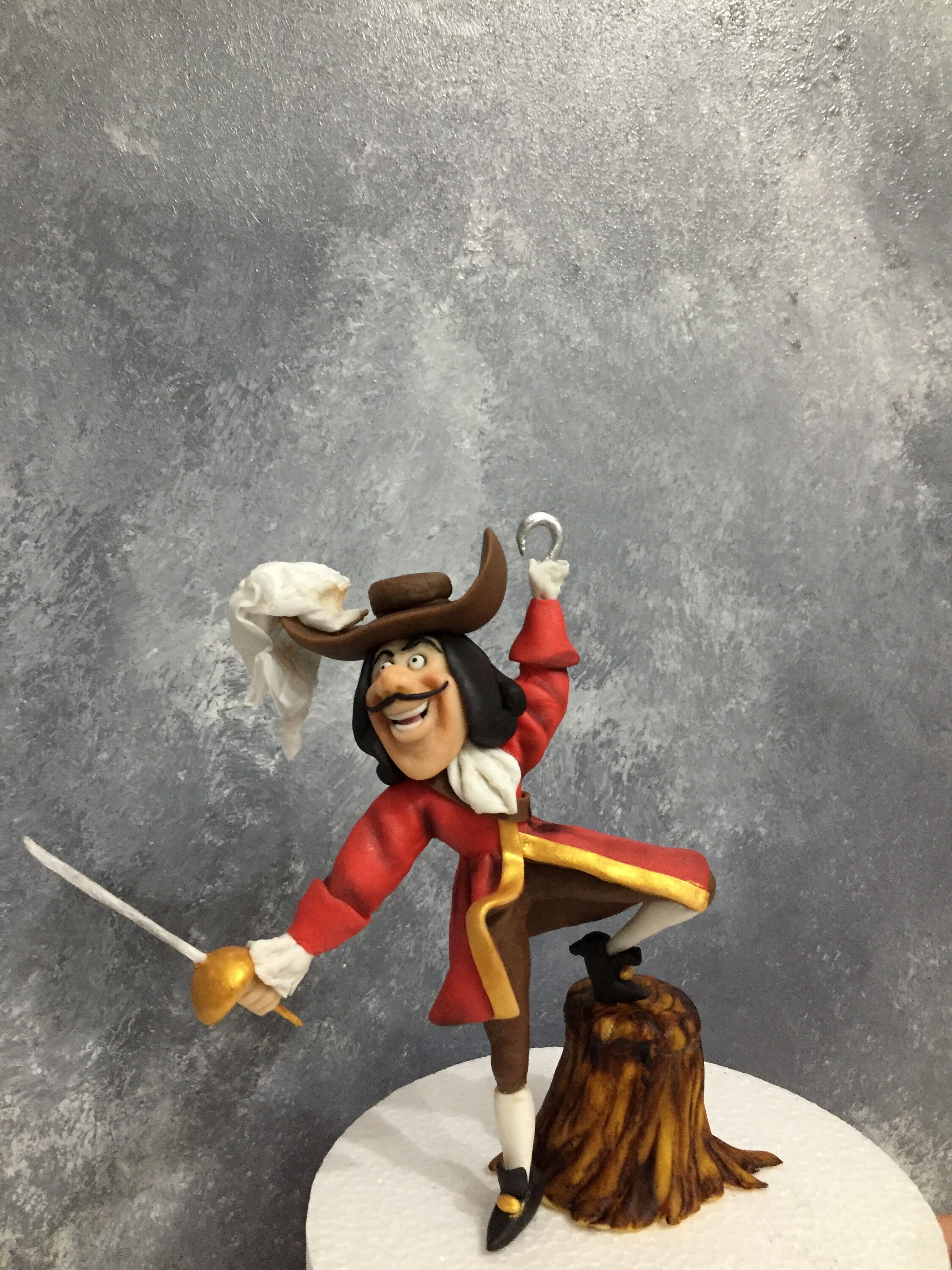Captain Hook Peter Pan / Cake Topper Birthday Party / Cake - Etsy