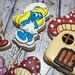 Smurfs Cookies MİX Set / Cookies/royal Icing/priyanik/ Topper ...