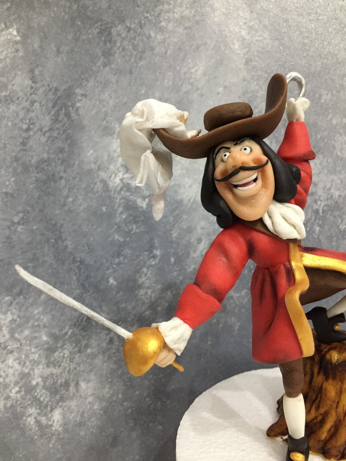 Captain Hook Peter Pan / Cake Topper Birthday Party / Cake - Etsy