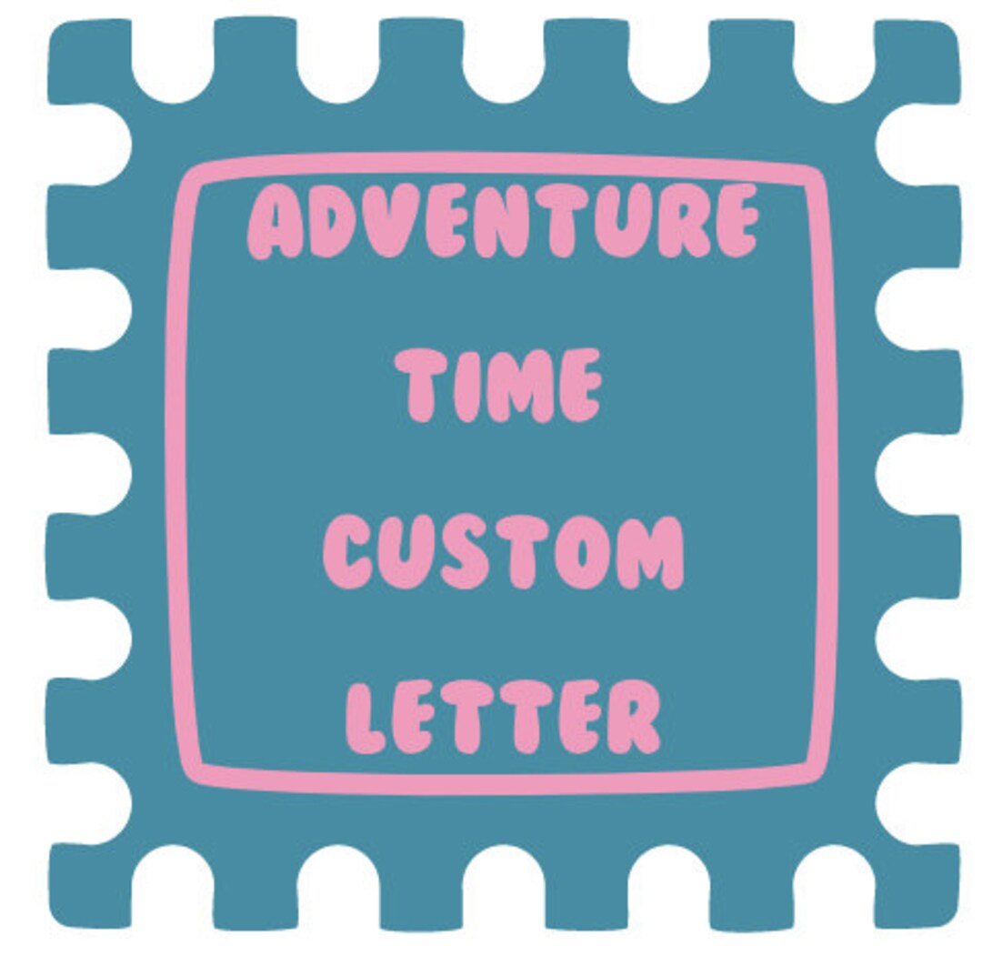 Adventure Time Custom Character Letter - Etsy