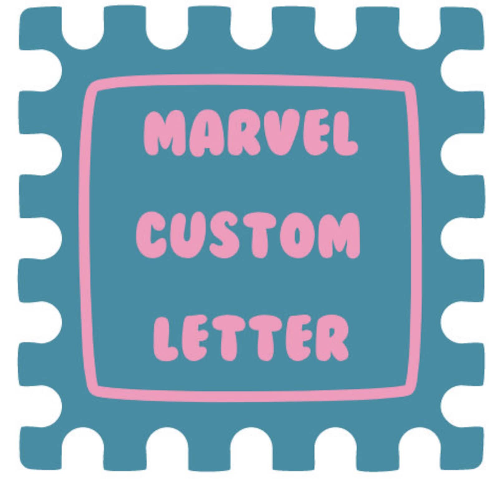 Marvel Custom Character Letter - Etsy