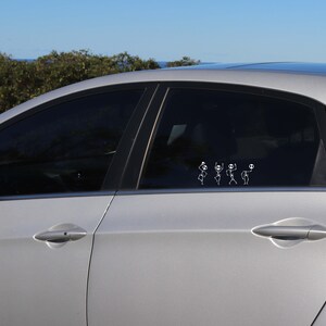 Dancing Skeleton Car Stickers / Skeleton / Skulls / Vinyl / Skeletons ...