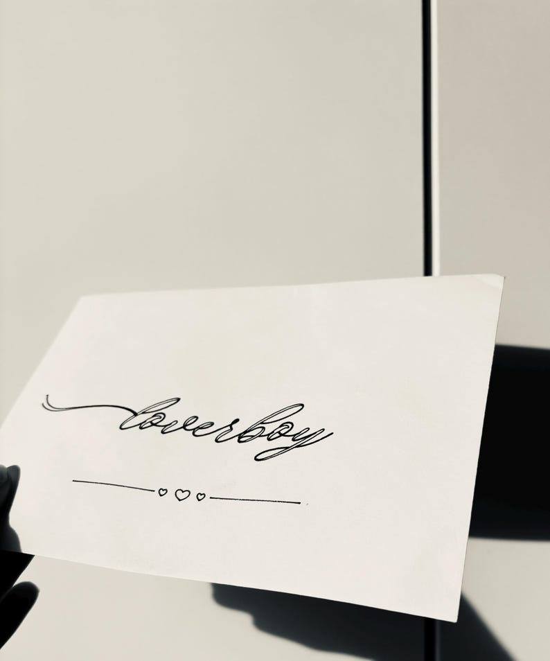 Valentines Day Envelope Template Canva | Editable A7 Text Envelope ...