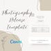 Photography Model Release Form Template|editable Canva Contract ...