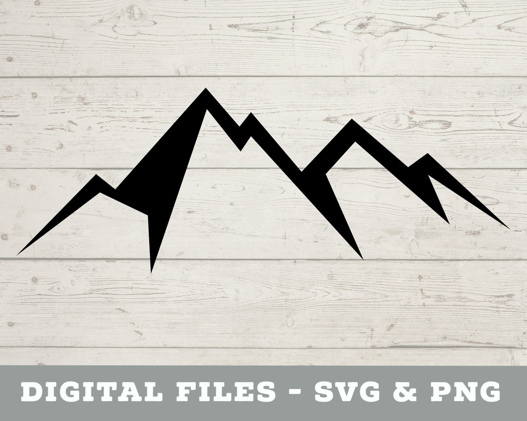 Mountain Clipart SVG, Mountain SVG, Mountains SVG, Mountains Png ...