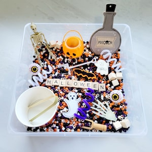 Halloween Sensory Bin, Halloween Sensory Kit, Halloween Activities for ...