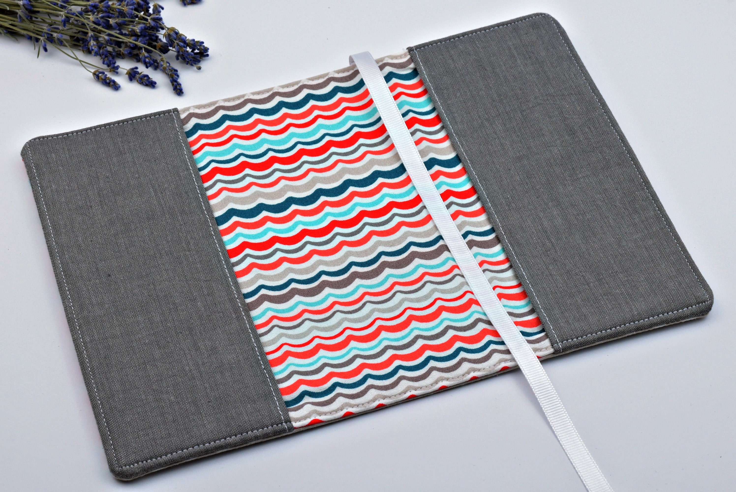 Fabric Book Cover, Reusable Book Protector in Paperback/mass Market ...