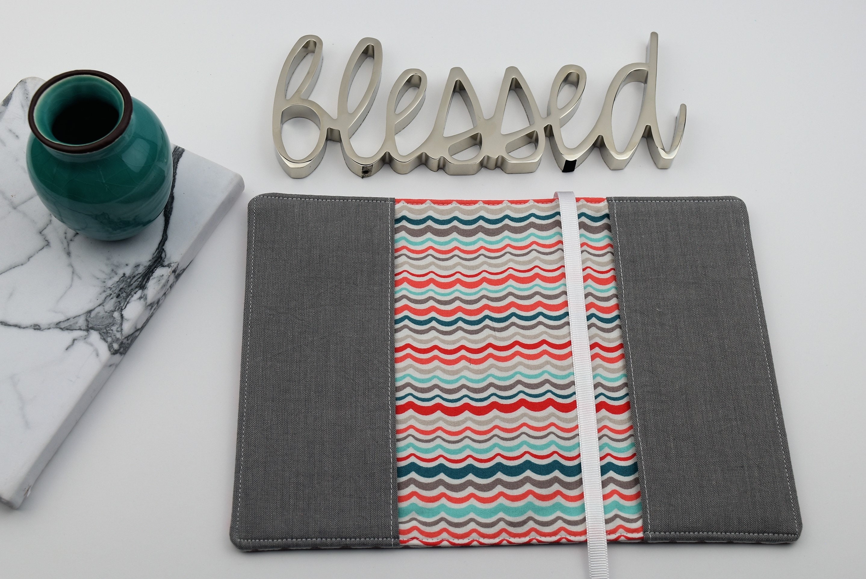 Fabric Book Cover, Reusable Book Protector in Paperback/mass Market ...