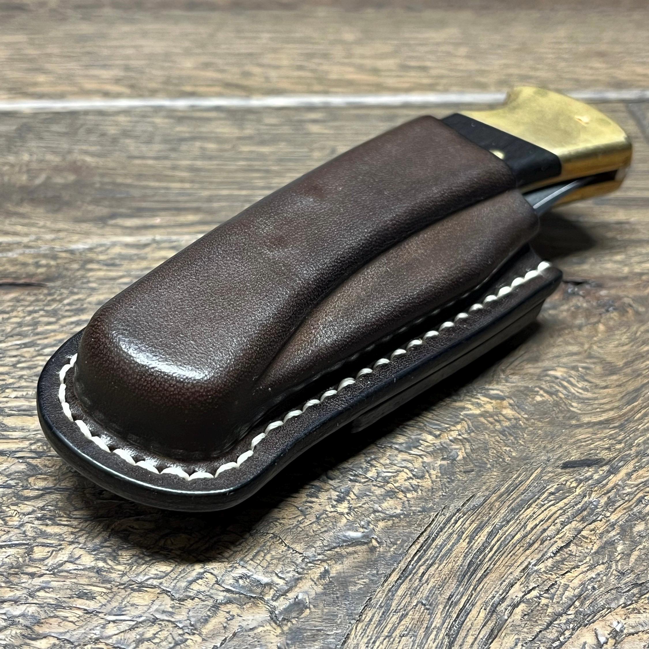 Horizontal Leather Sheath for Buck 110 Folding Knife (no Flap) - Etsy