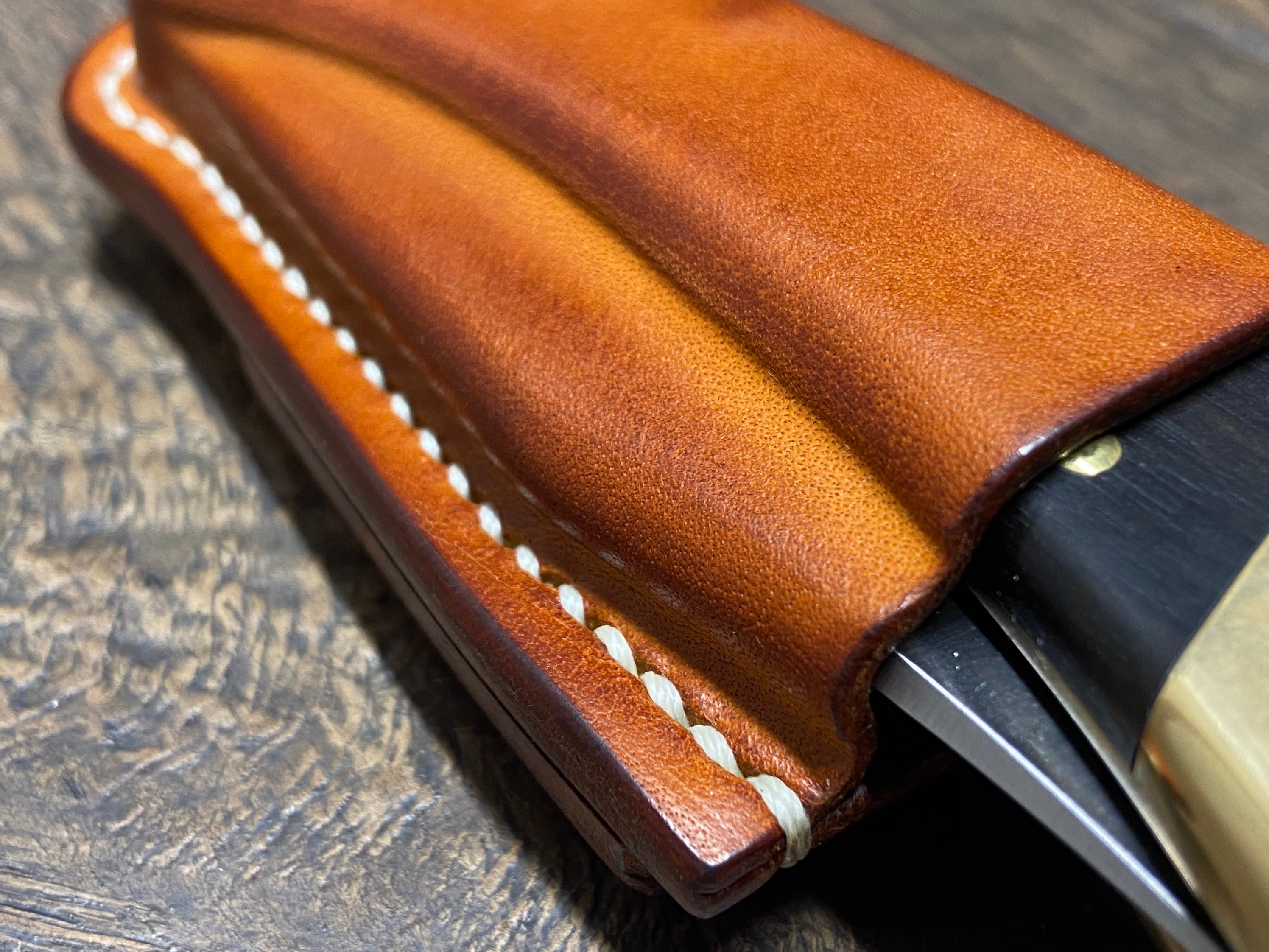 Horizontal Leather Sheath for Buck 110 Folding Knife no Flap - Etsy
