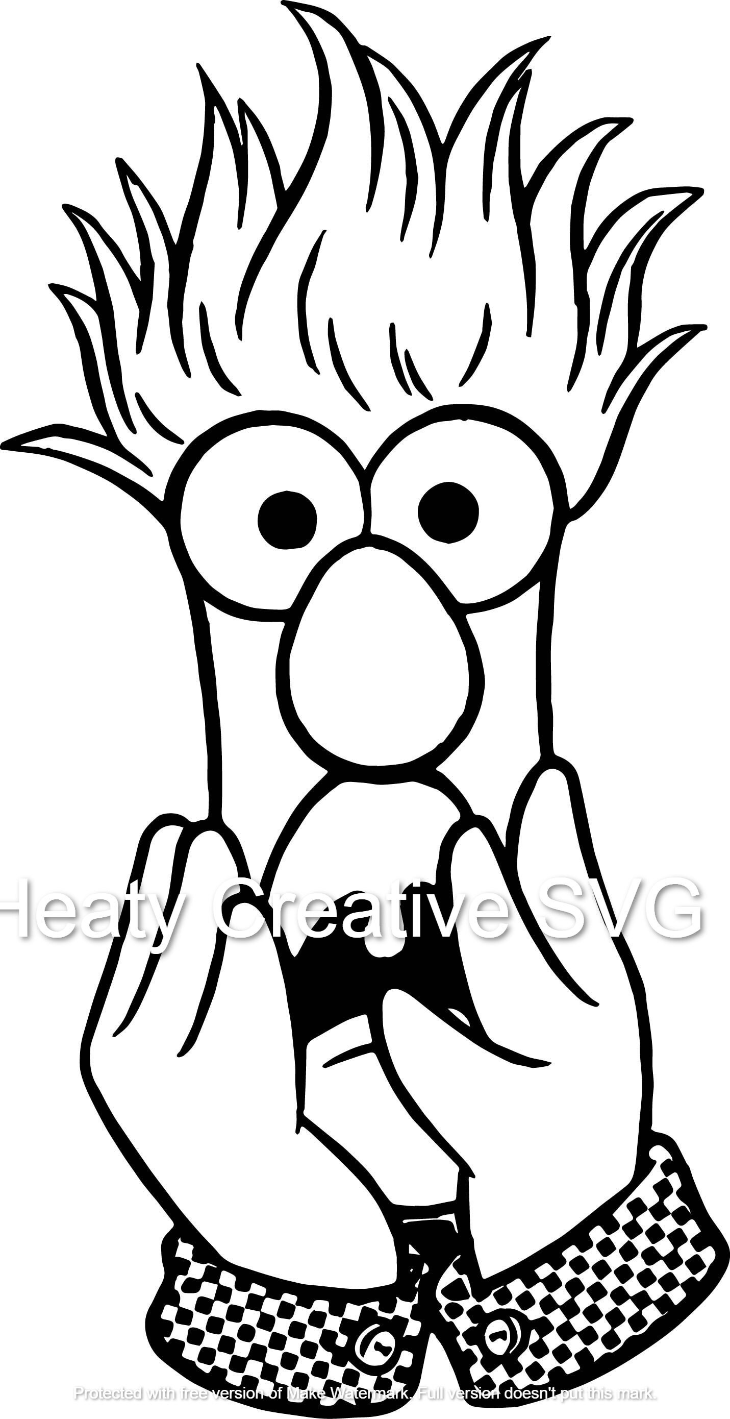 Bleaker SVG Muppets Wall Decal Logo Muppets T Shirt - Etsy