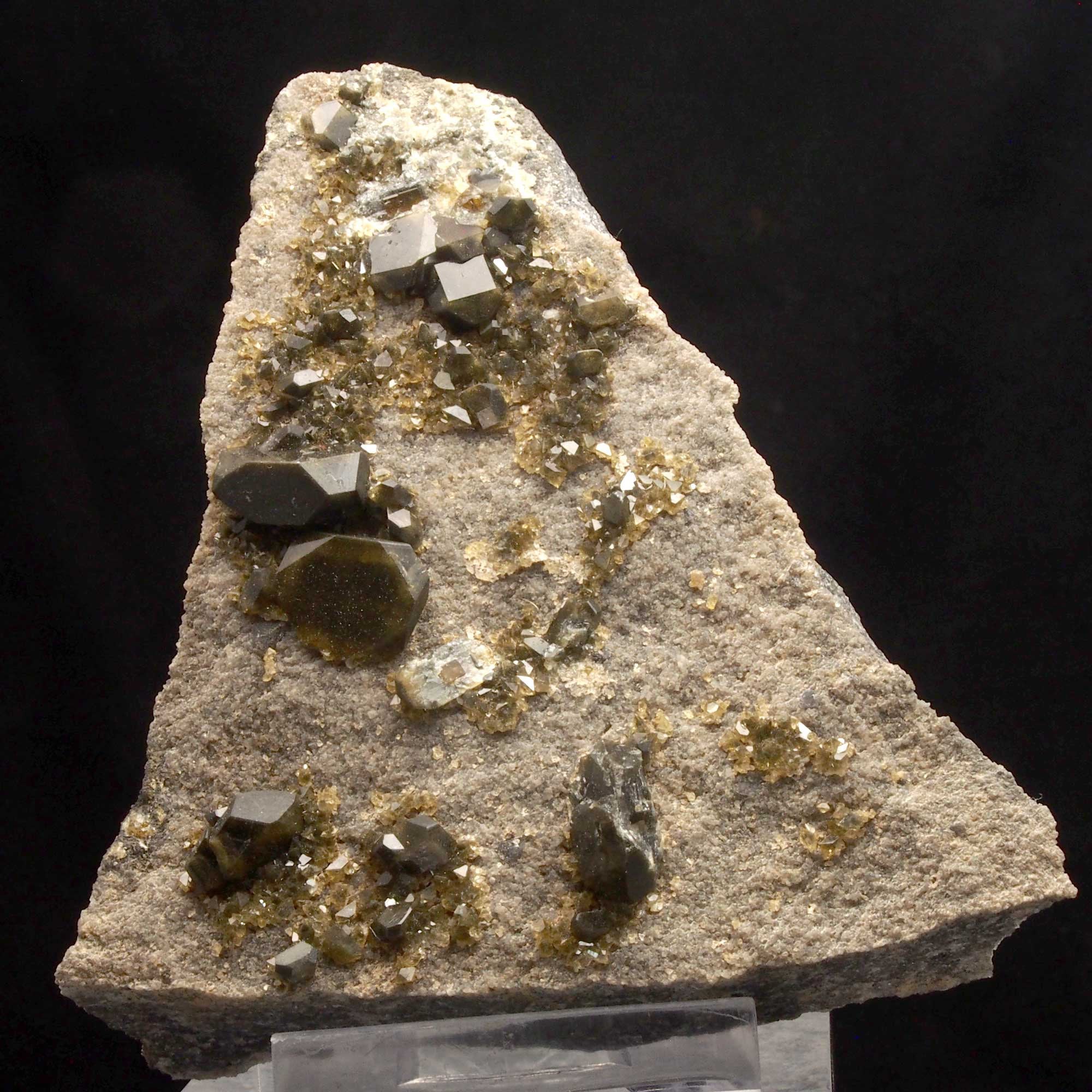 X RADIAN BARITE Var. of BARYTE - Lahošť, Teplice District - Czech ...