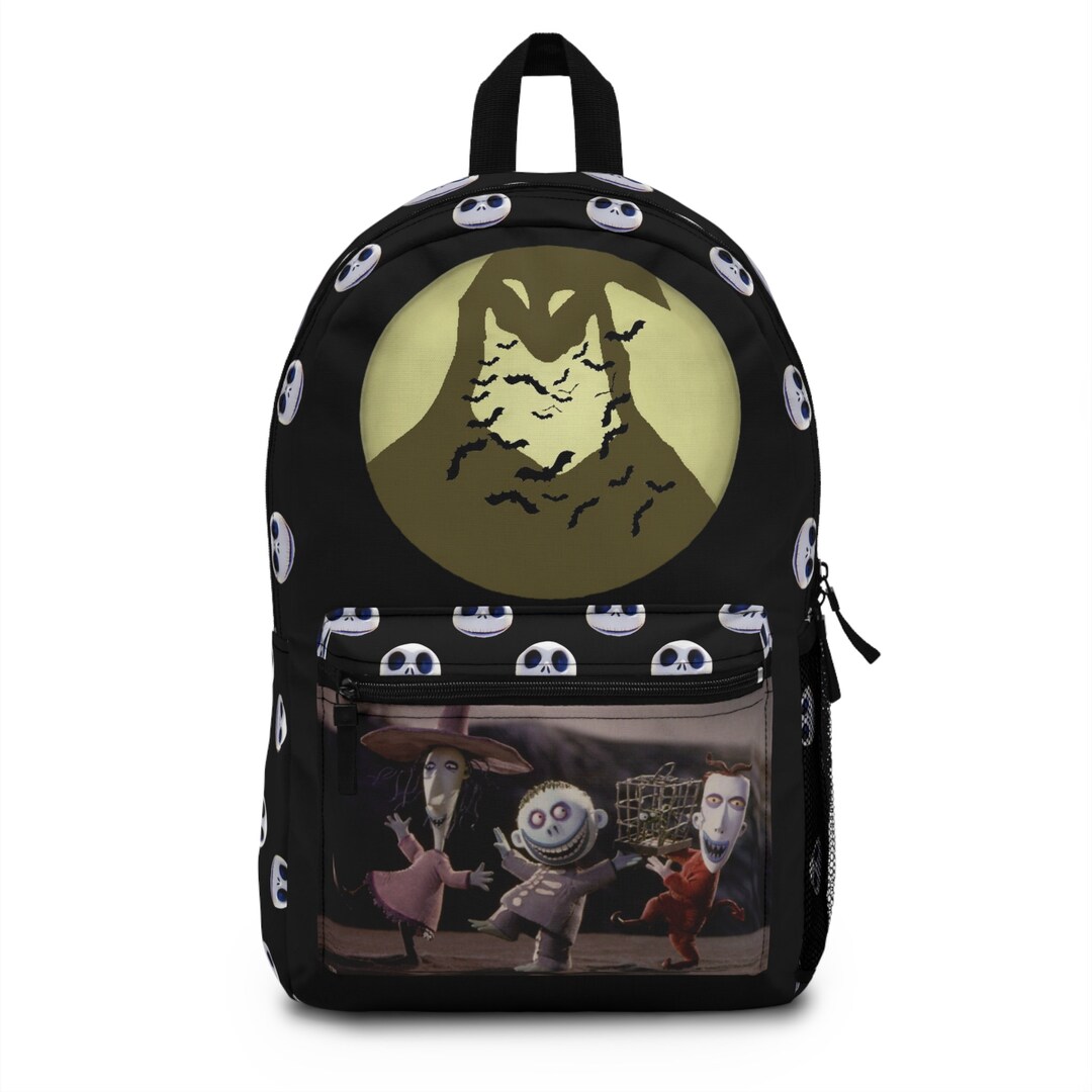 Nightmare Before Christmas Halloween Backpack, Oogie Boogie Nightmare ...