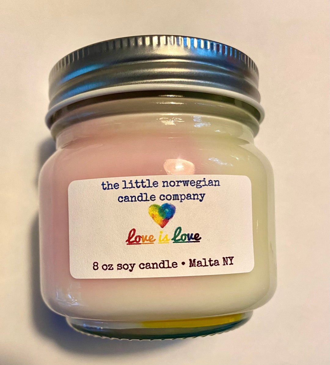 Pride Month Candle, Pride Candle, Pride Month Gift, Vanilla Scented ...