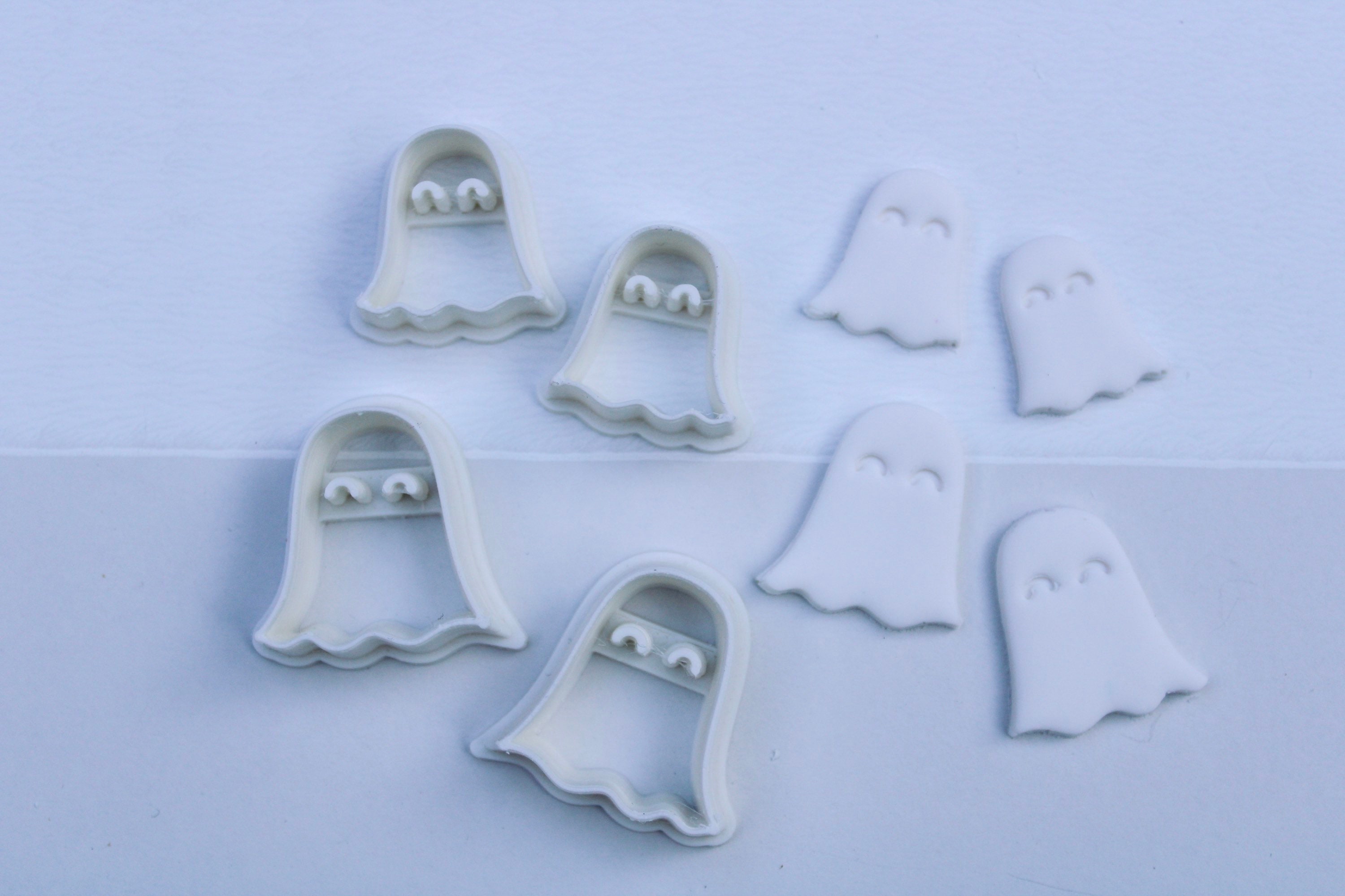 Ghost Polymer Clay Cutters Halloween | Etsy