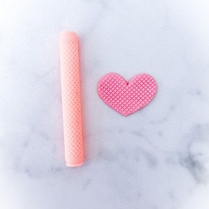 Mini Texture Roller Cross Grid Line Polymer Clay Texture - Etsy