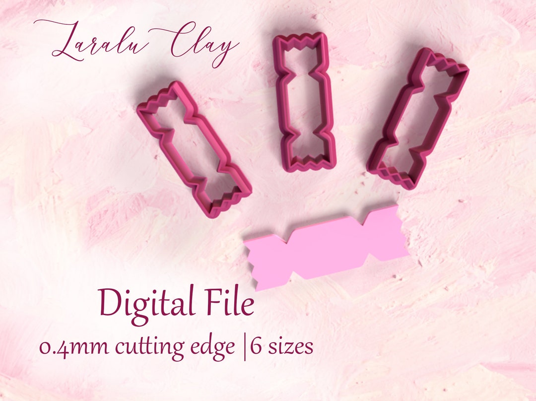 Christmas Cracker Polymer Clay Cutter File | Digital STL File | 6 Sizes ...