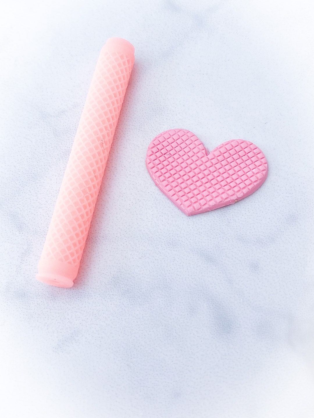 Mini Texture Roller Cross Grid Line Polymer Clay Texture - Etsy