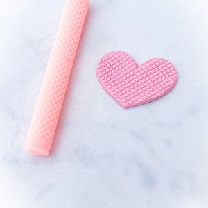 Mini Texture Roller Cross Grid Line Polymer Clay Texture - Etsy