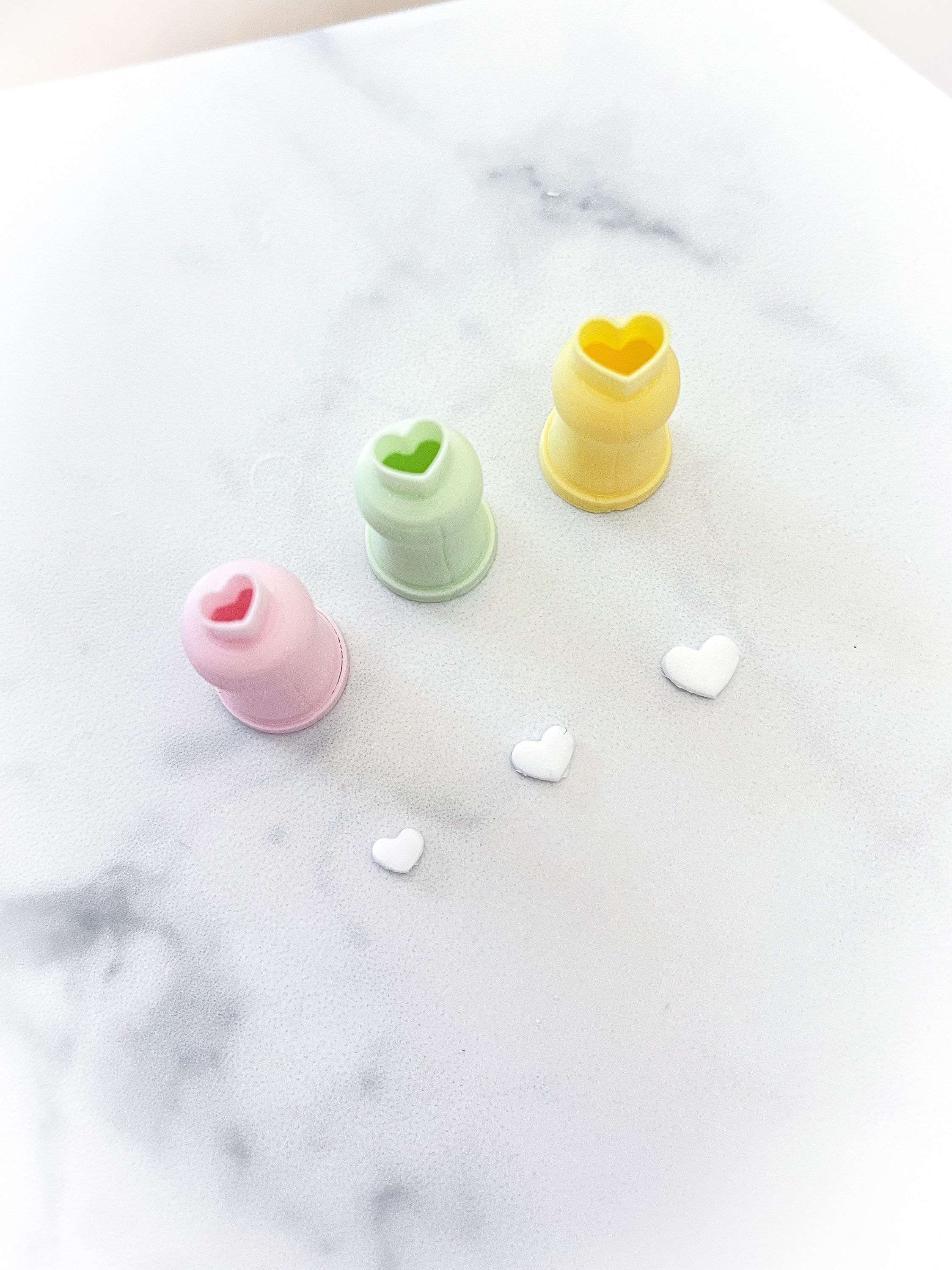 Heart Micro Clay Cutter | Mini Polymer Clay Cutters | Polymer Clay ...