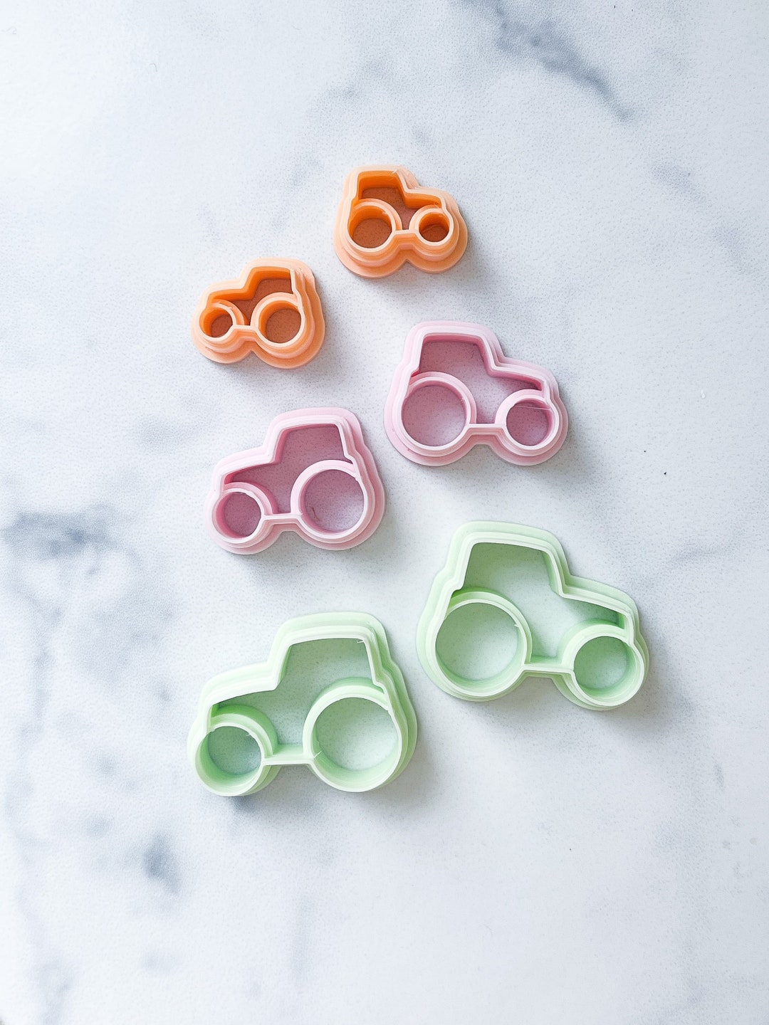 Tractor Polymer Clay Cutter | Cookie Cutters | | Polymer Clay Earrings ...