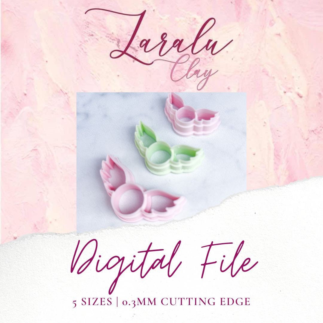 Flying Winged Ball Polymer Clay Cutter File | Digital STL File | 5 ...