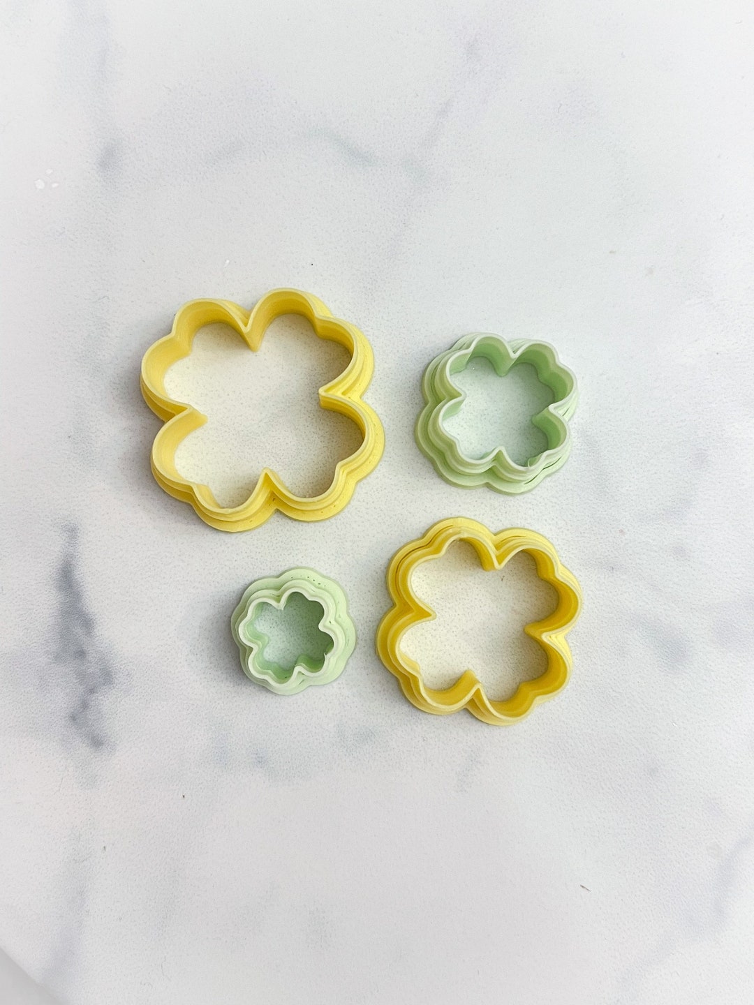 Four Leaf Clover Polymer Clay Cutter | Lucky Clover Polymer Clay ...