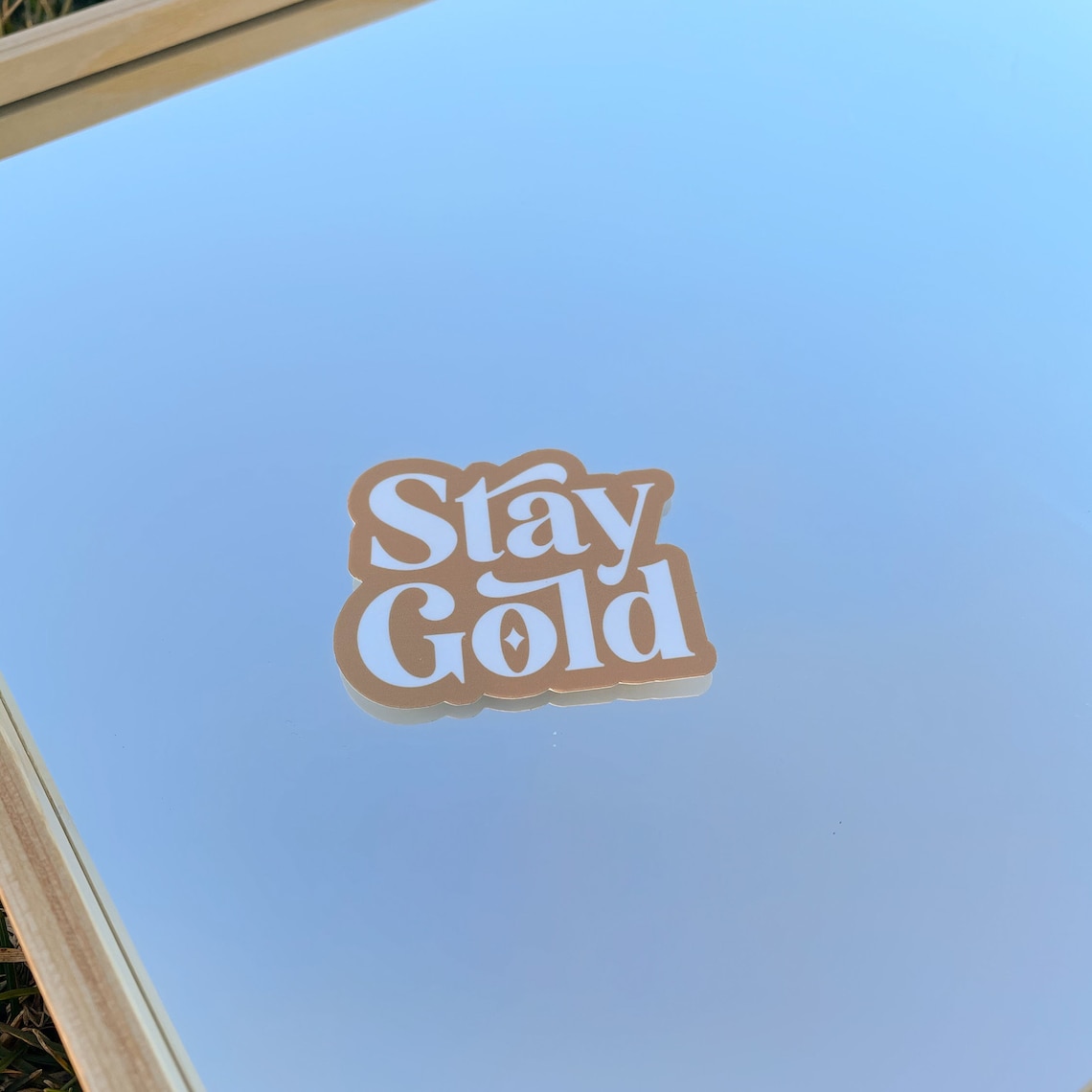 BTS Retro Stay Gold Sticker BTS Sticker Subtle KPOP Merch - Etsy