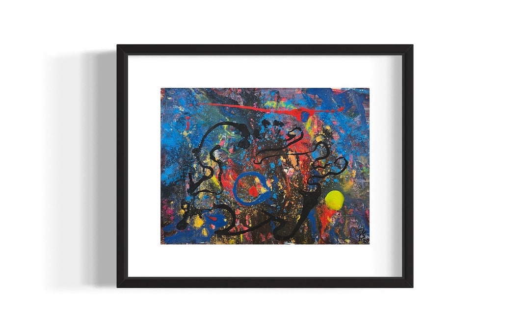 An Impermanent Space Original Modern Art Statement Painting on - Etsy