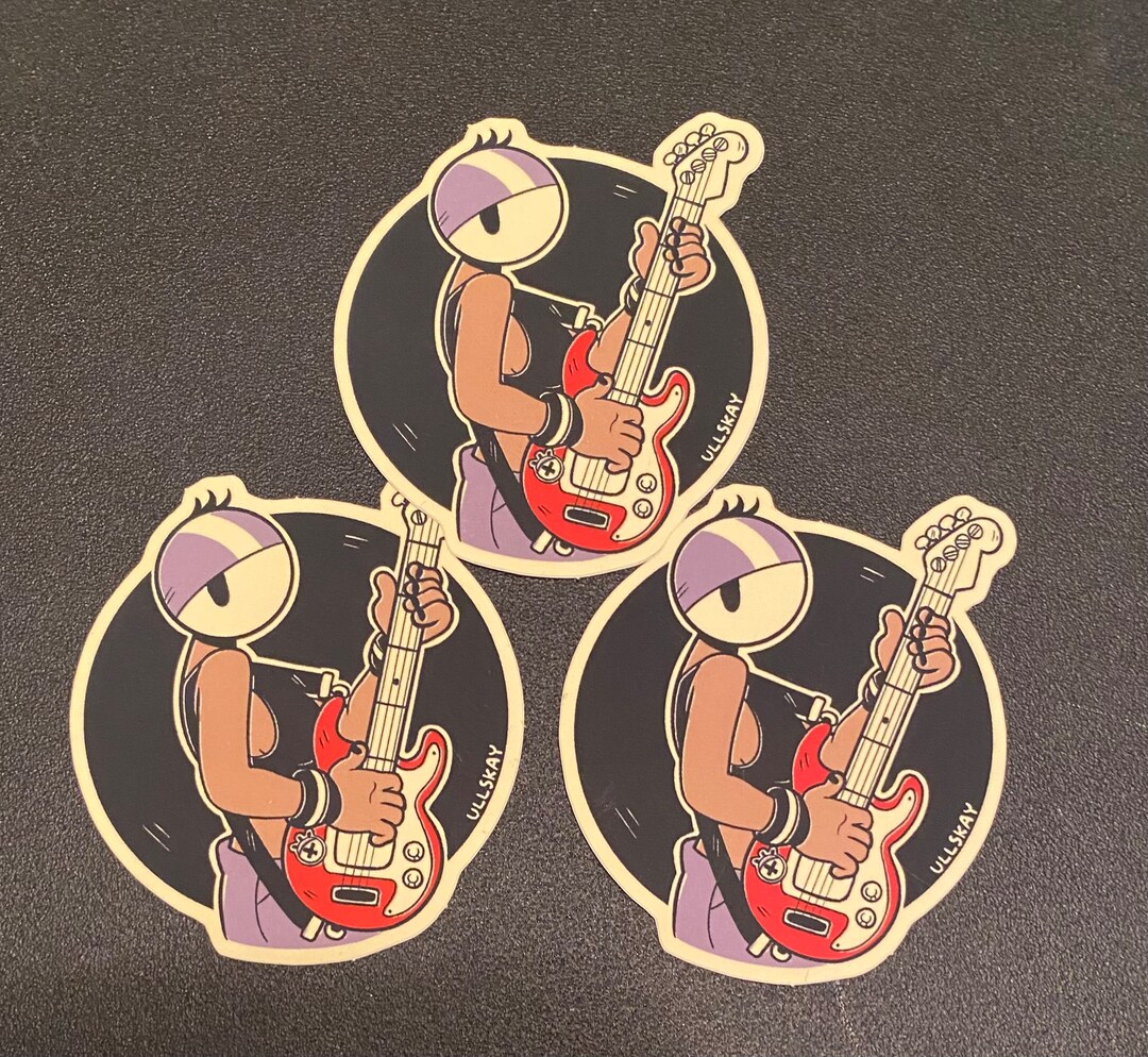 Rosa Musical Sticker - Etsy